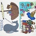 Jonah and the Whale Felt / Flannel Board Bible Story Set - Etsy