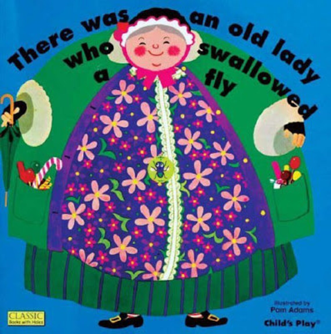 There Was an Old Lady That Swallowed a Fly Felt / Flannel - Etsy