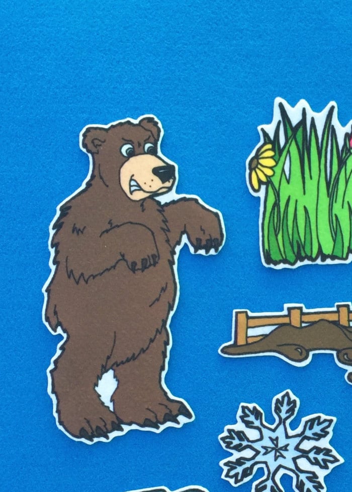 Going on a Bear Hunt Felt Board Story / Flannel Board Set/ - Etsy