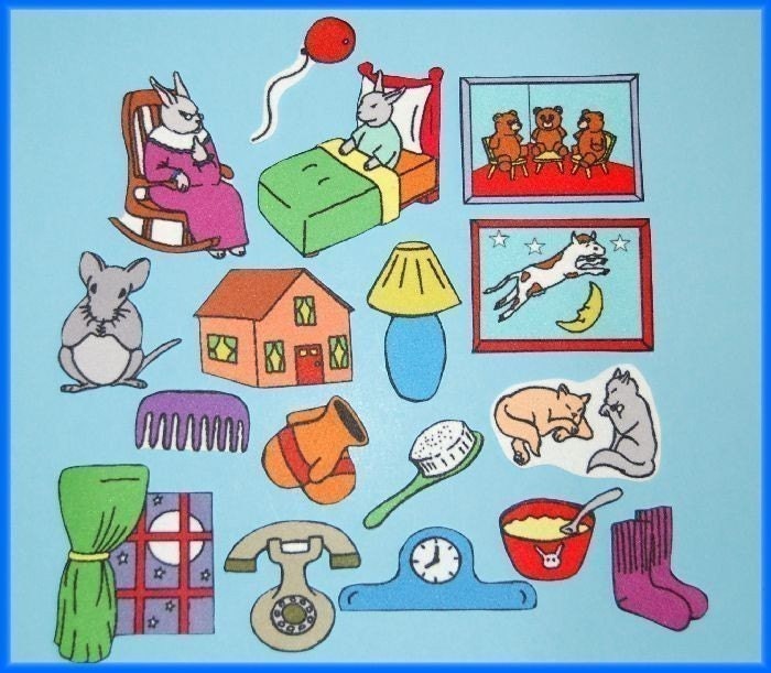 Goodnight Moon Felt / Flannel Board Set - Etsy