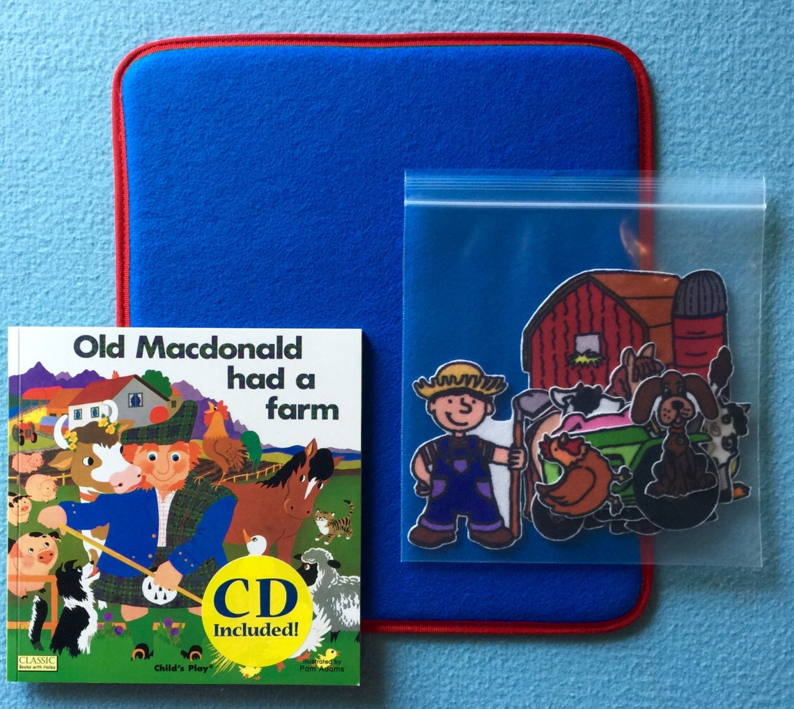 Felt Board Story Pack *ALL IN ONE* Includes Pre-cut Felt Set ...