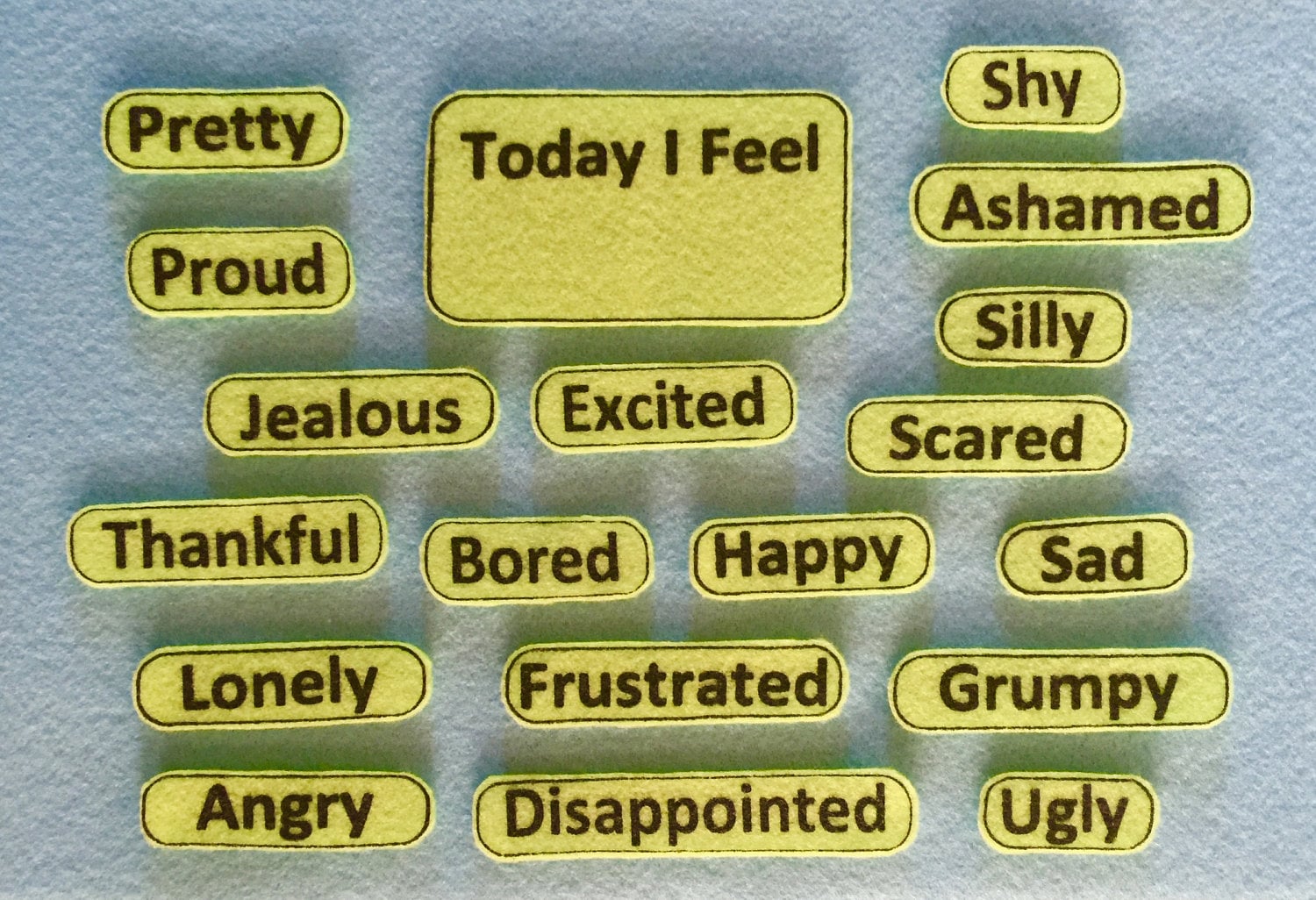 Sweet Potatoes Felt Board Set. Feelings Emotions. Special | Etsy