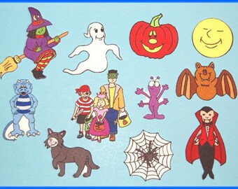 Orange Pumpkin what Do You See Halloween Felt Flannel Board | Etsy Canada