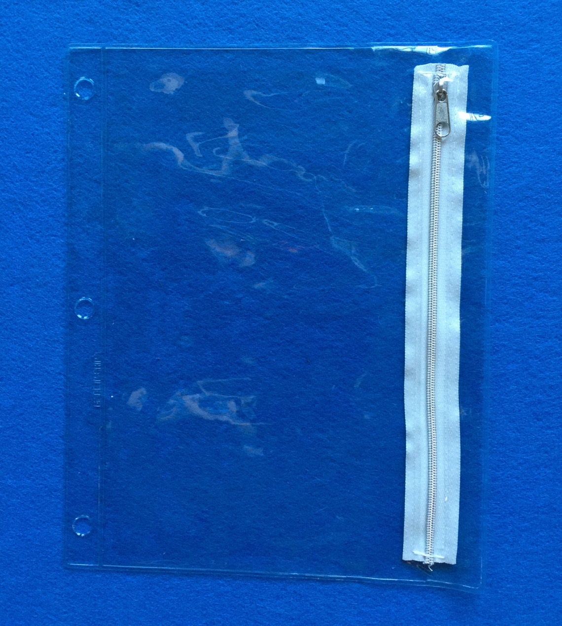 10 Clear Vinyl Zippered Pouches. Fit in a Standard 3-ring - Etsy Canada