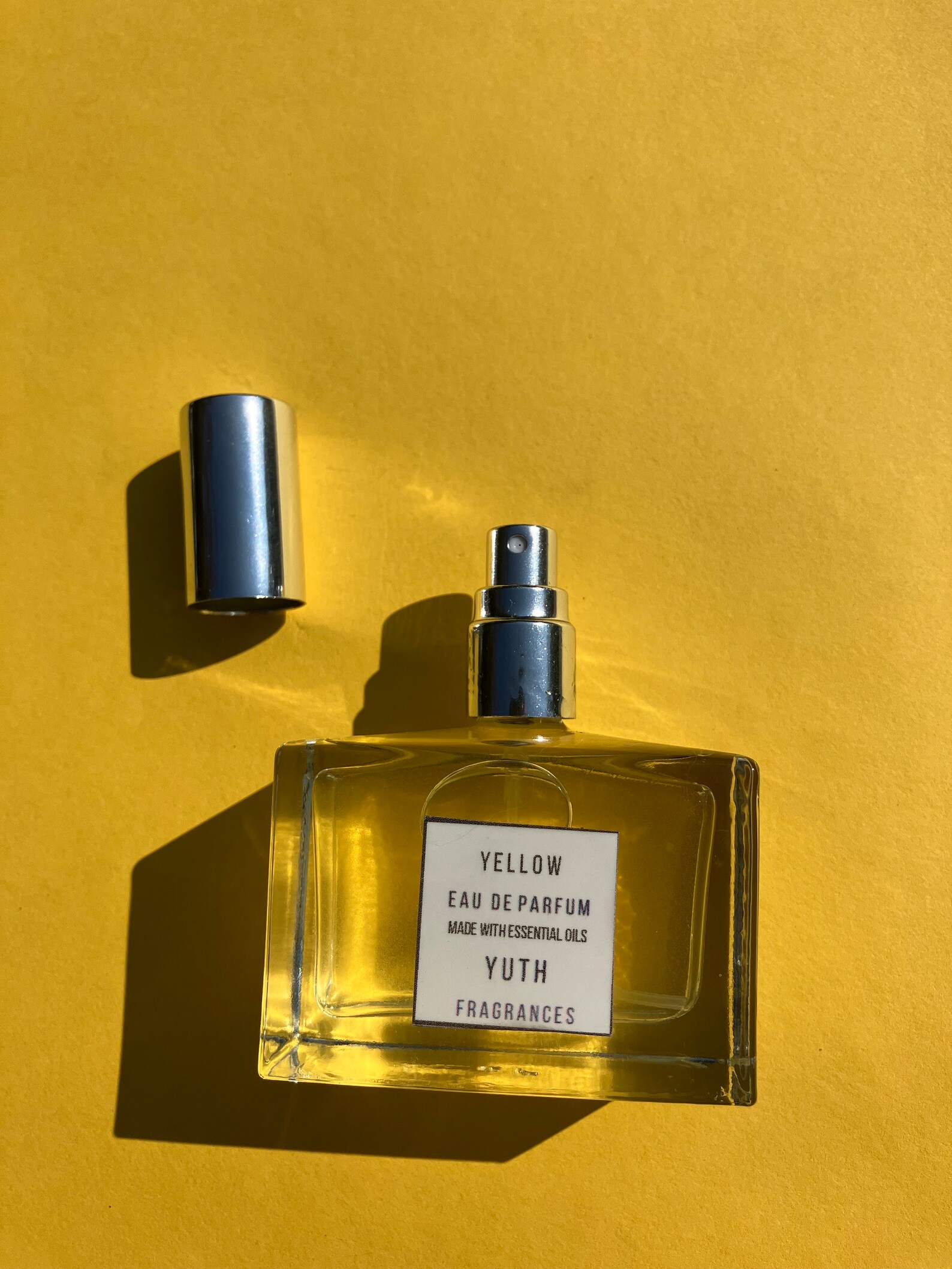Yellow Eau De Parfum | Color Set | A Crisp, Citrusy Solar Fragrance | Yuth Fragrances - Etsy