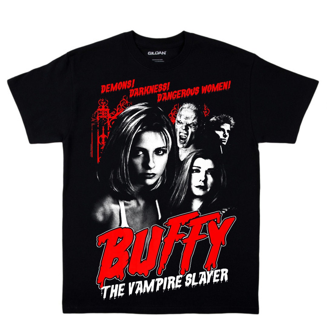 Buffy the Vampire Slayer Shirt, Vintage T-shirt, Buffy the Vampire ...