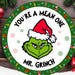 You're a Mean One Green Monster Sign, High Resolution 300 DPI PNG for ...