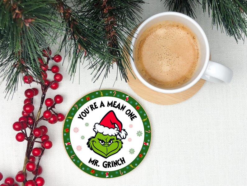 You're a Mean One Green Monster Sign, High Resolution 300 DPI PNG for ...