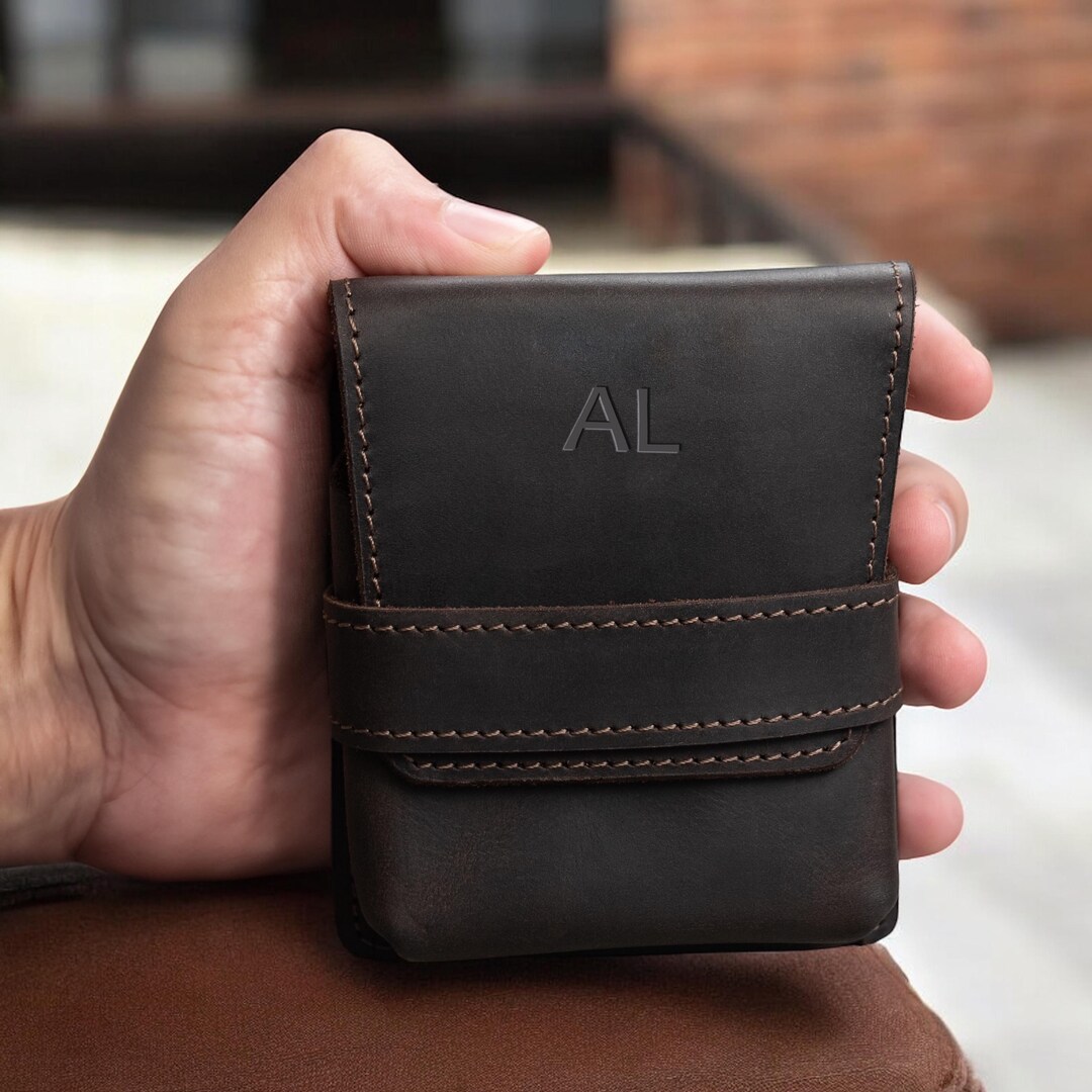 Custom Tobacco Pouch, Leather Smoking Organizer, Personalized Cigarette ...
