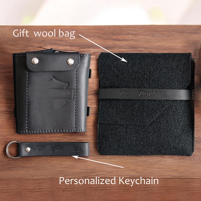 Customizable Leather Wrist Wallet, Personalized Bracelet Wallet ...