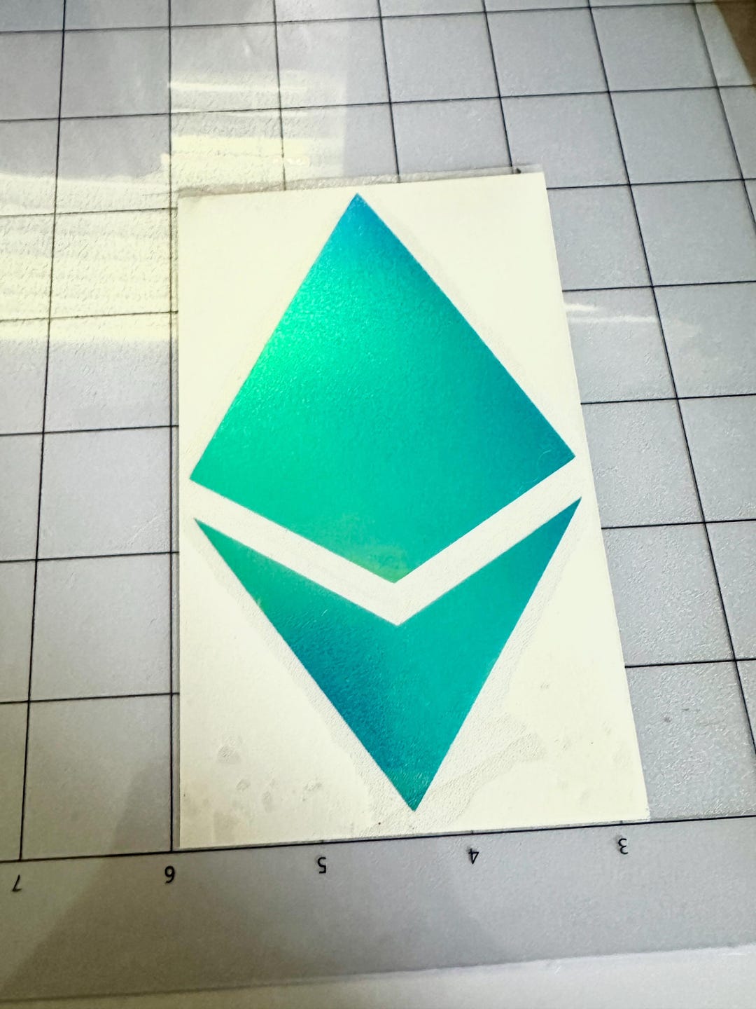 Ethereum ETH Logo Vinyl Decal Sticker - Etsy