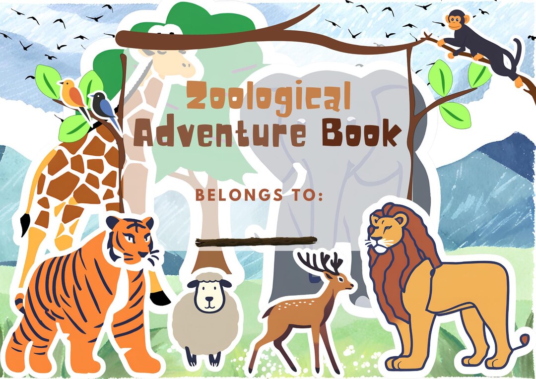 Zoological Adventure Busy Book - Etsy