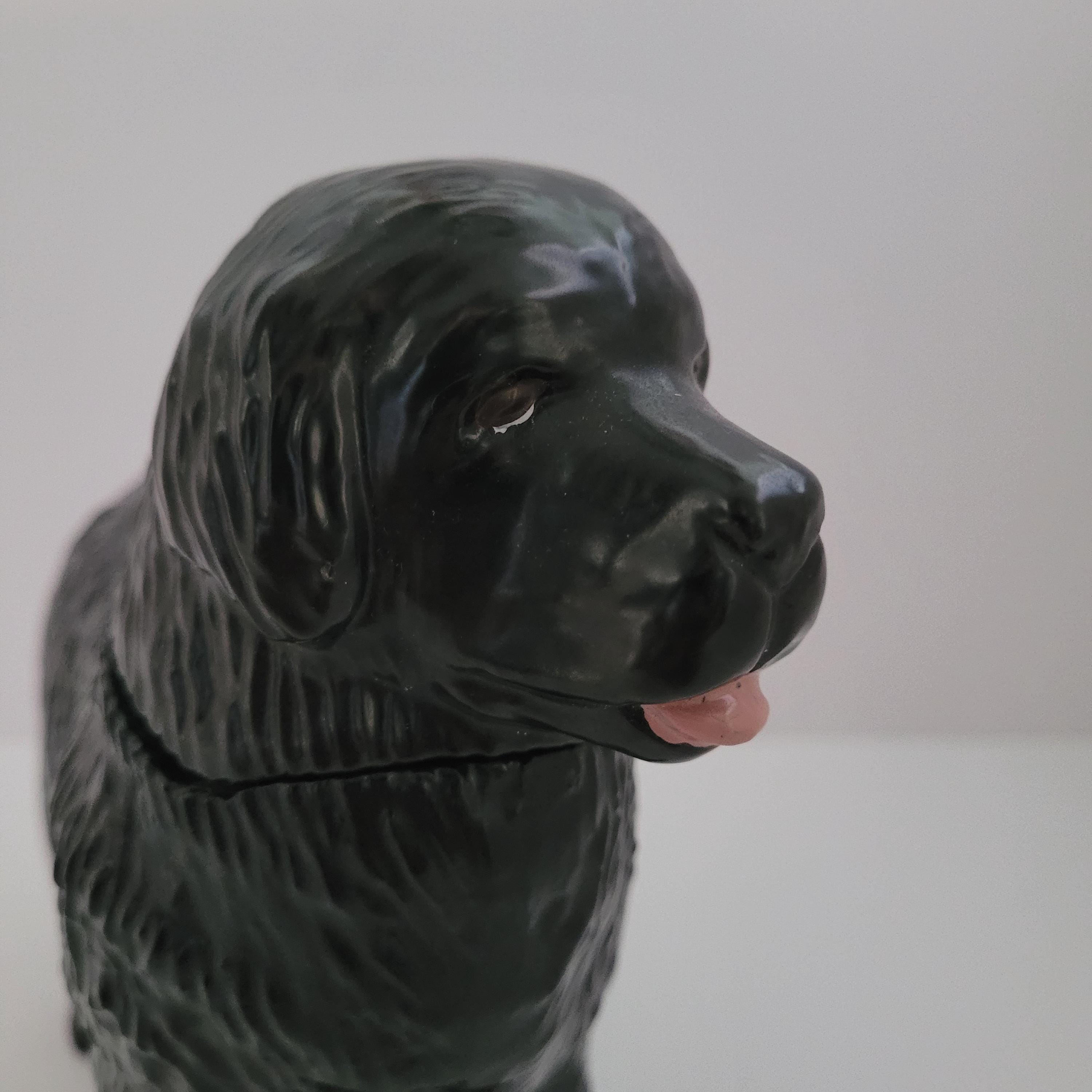 Vintage Newfoundland Dog Decanter Bottle, Newfy Screech, Dog Lover ...