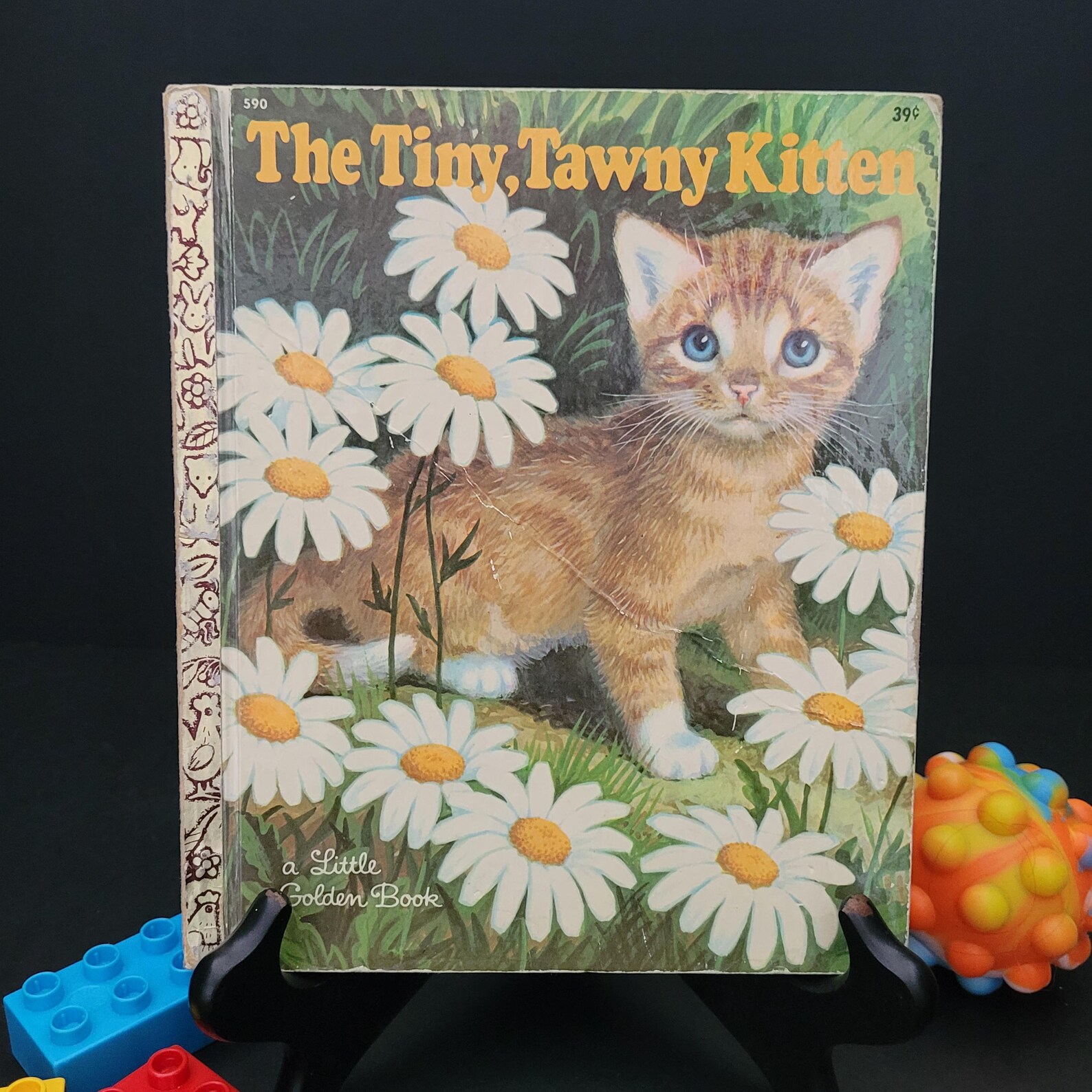 A Little Golden Book - the Tiny, Tawny Kitten/copyright 1969/1st ...