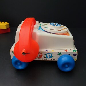 Vintage Fisher Price #747 Chatter Telephone Pull Toy/classic Toy From ...