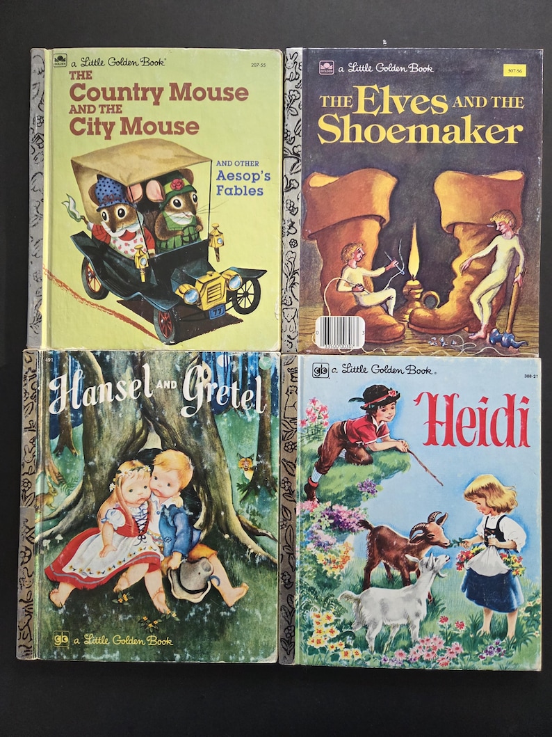 Nursery Rhymes, Fairy Tales & Fables/little Golden Books/eloise Wilkins ...