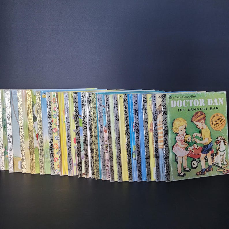 Collectible Vintage MY Little Golden Books/various Titles/preschool ...