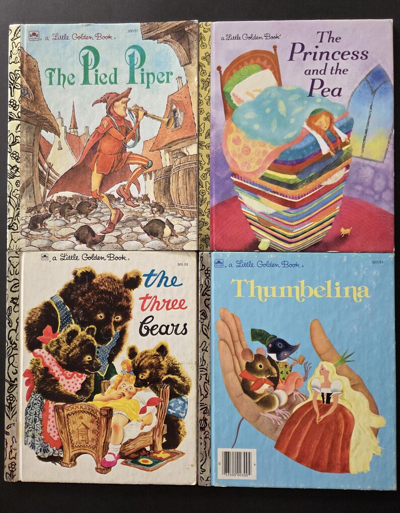 Nursery Rhymes, Fairy Tales & Fables/little Golden Books/eloise Wilkins ...