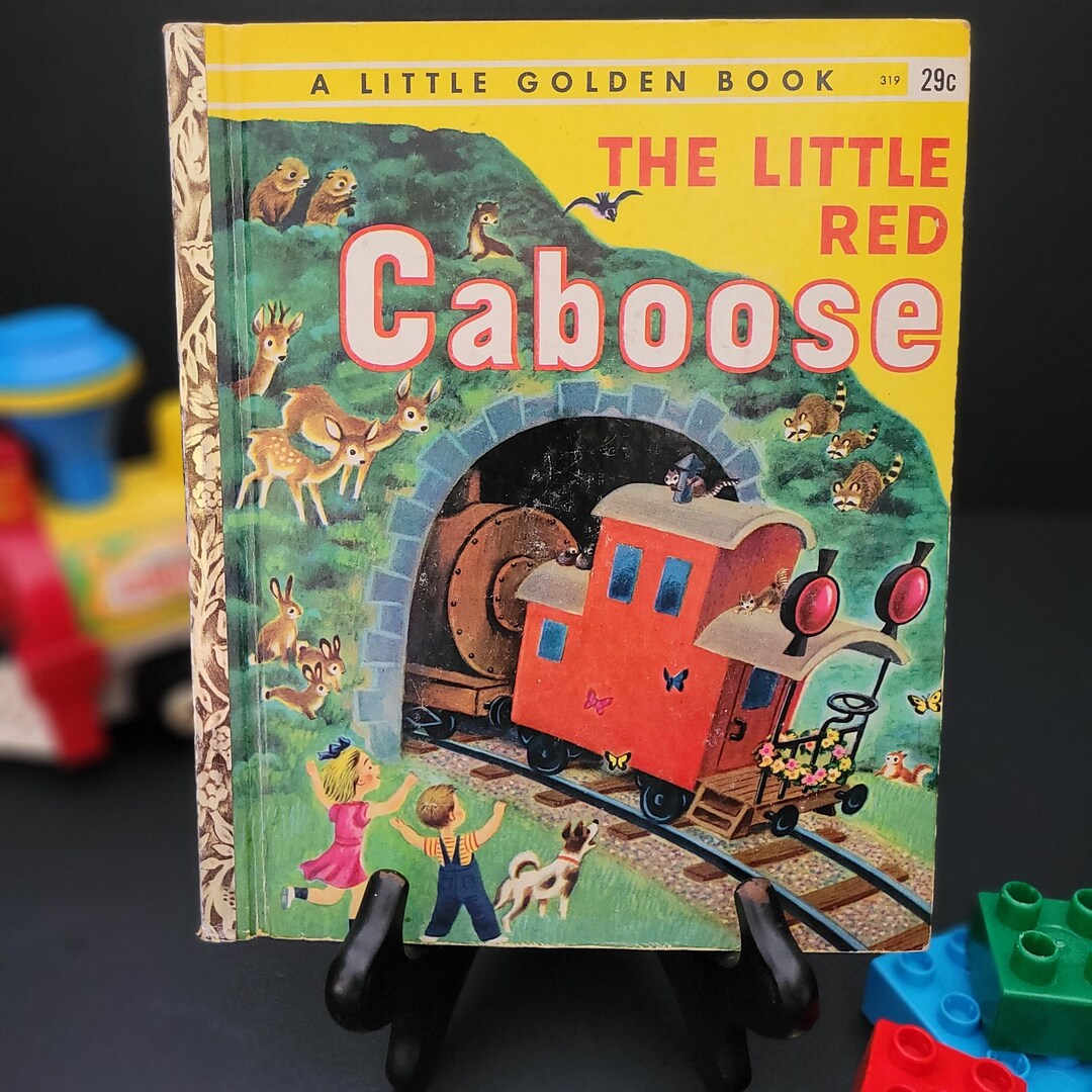 A Little Golden Book - the Little Red Caboose/copyright 1953/ninth Printing "i"/collectible/usa ...