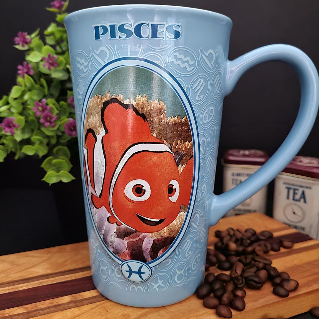Finding Nemo Mug From the Disney Store/disney & Pixar Zodiac - Pisces ...