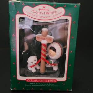 1988 Vintage Frosty Friends # 9 Hallmark Keepsake Collector's Series ...