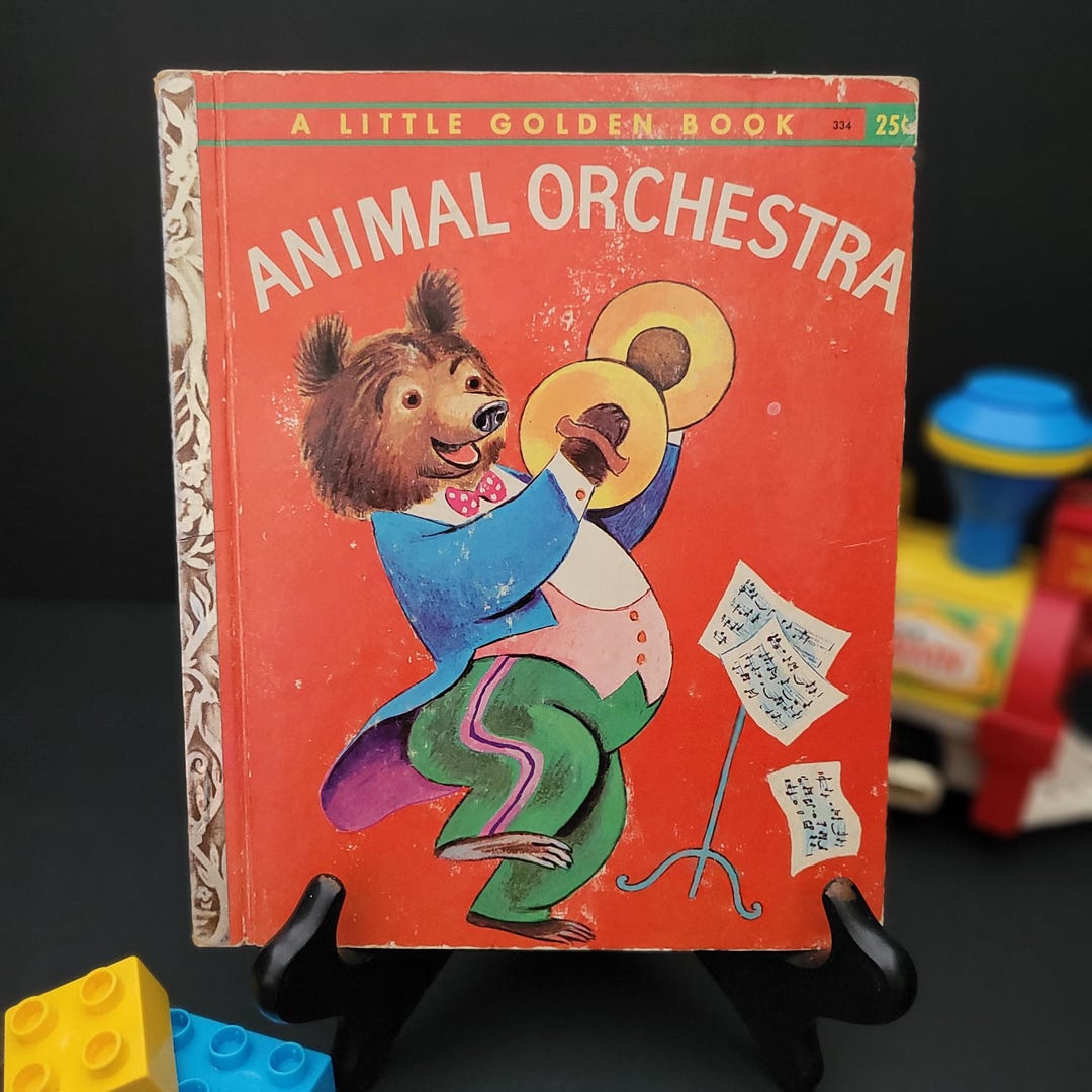 A Little Golden Book - Animal Orchestra/first Edition "a" Printing ...