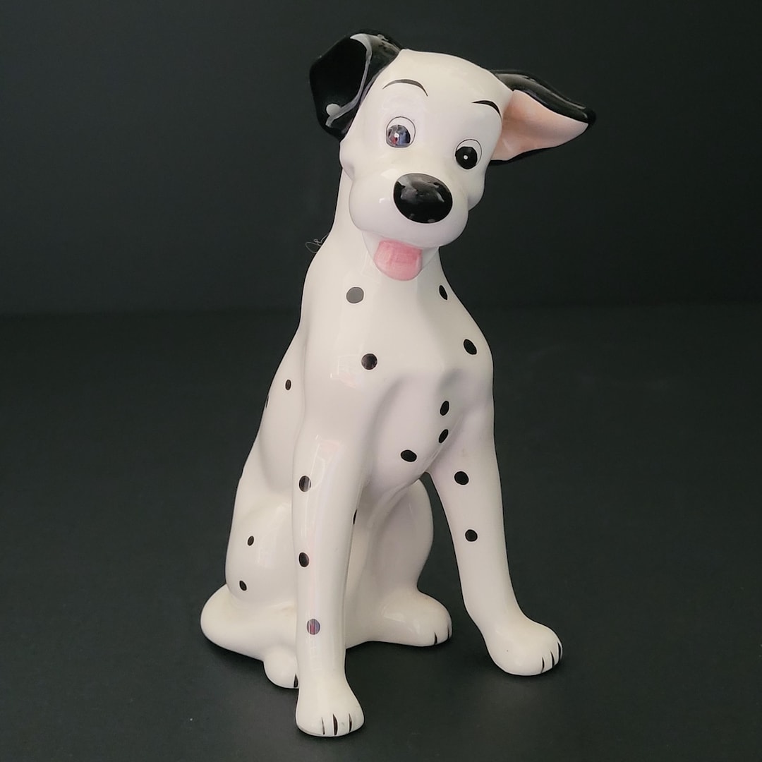 101 Dalmatians Pongo Porcelain Figurine/walt Disney Productions/1960s ...