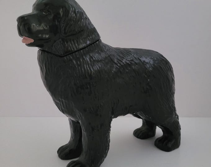 Vintage Newfoundland Dog Decanter Bottle, Newfy Screech, Dog Lover ...