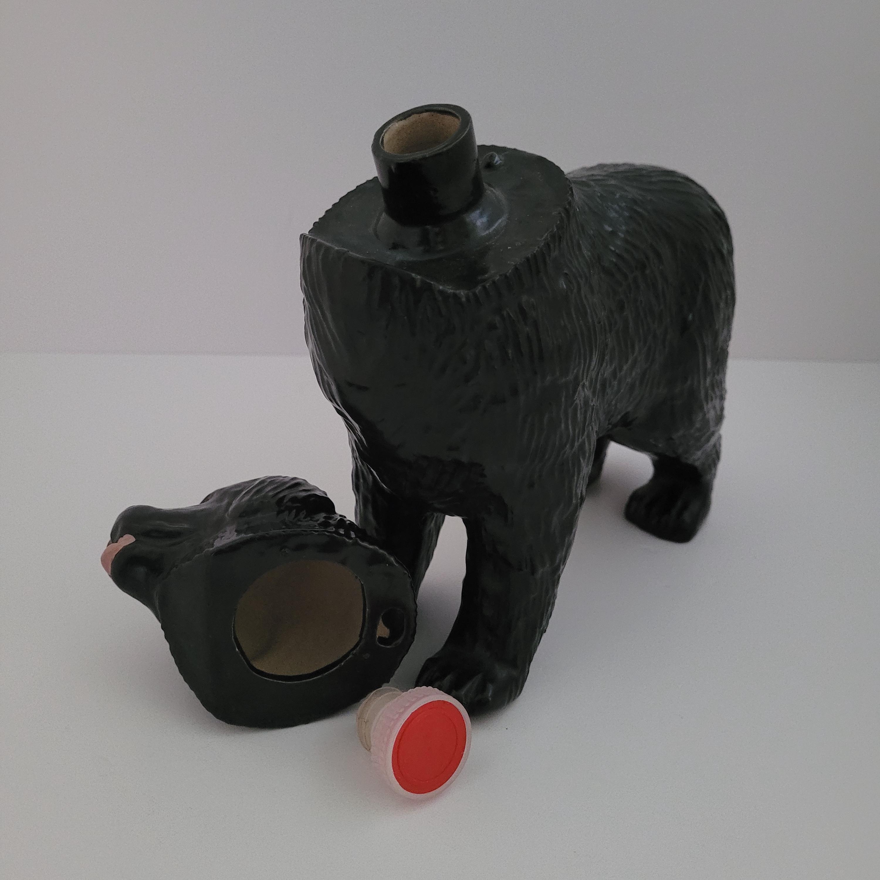 Vintage Newfoundland Dog Decanter Bottle, Newfy Screech, Dog Lover ...