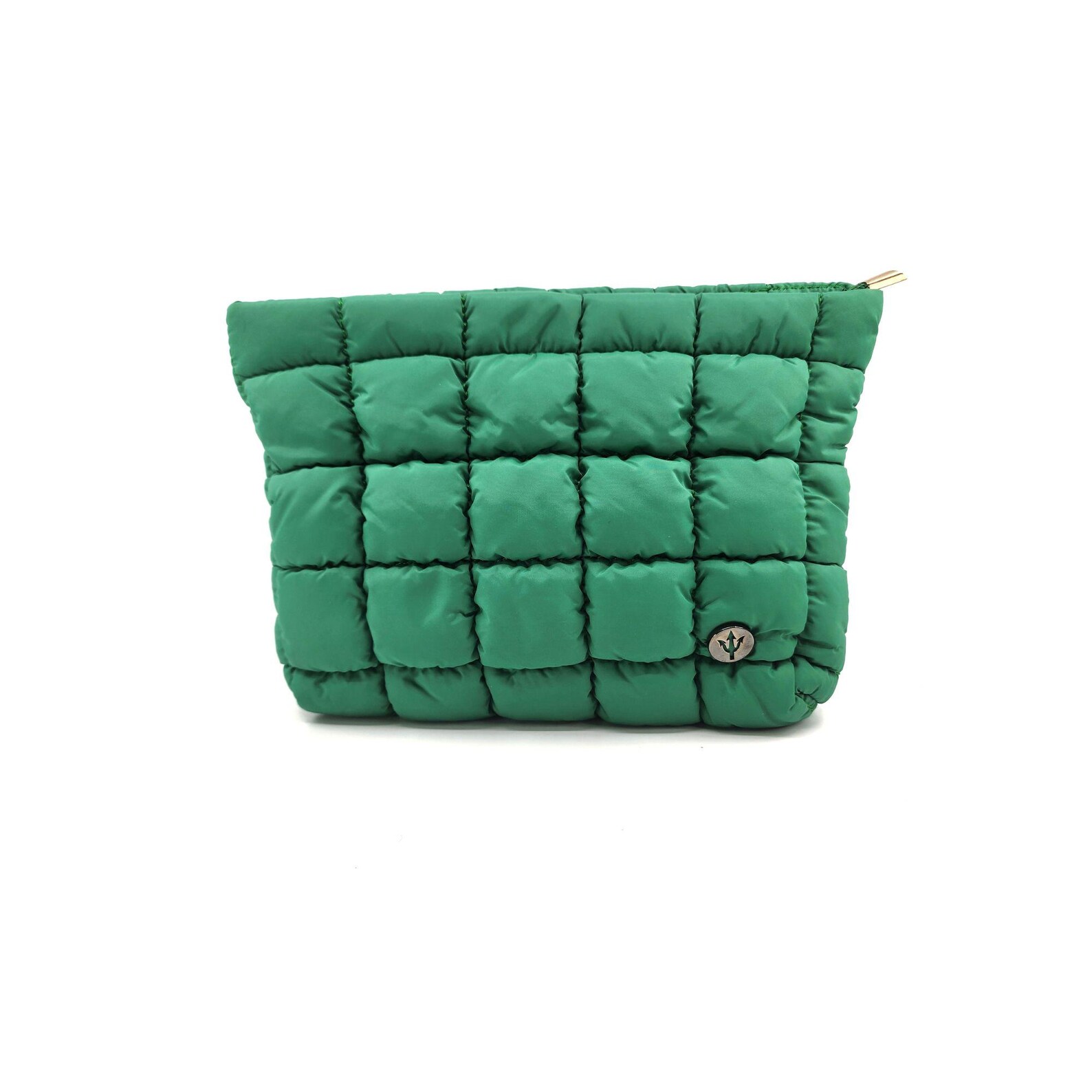 Women's Quilted Puffer Makeup Bag Cosmetic Travel Pouch - Etsy