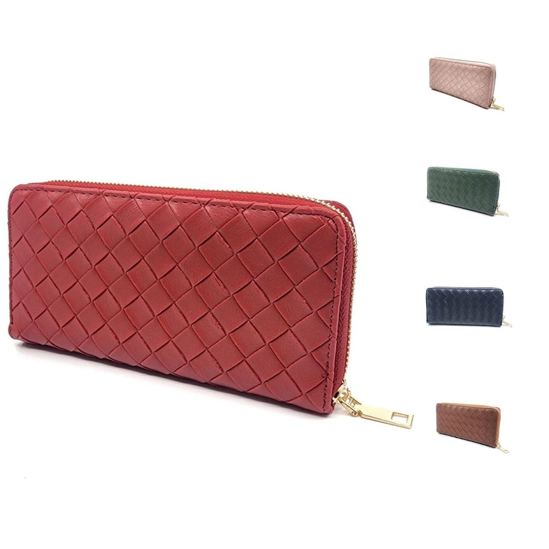 Women Long Zipper Wallet - Etsy
