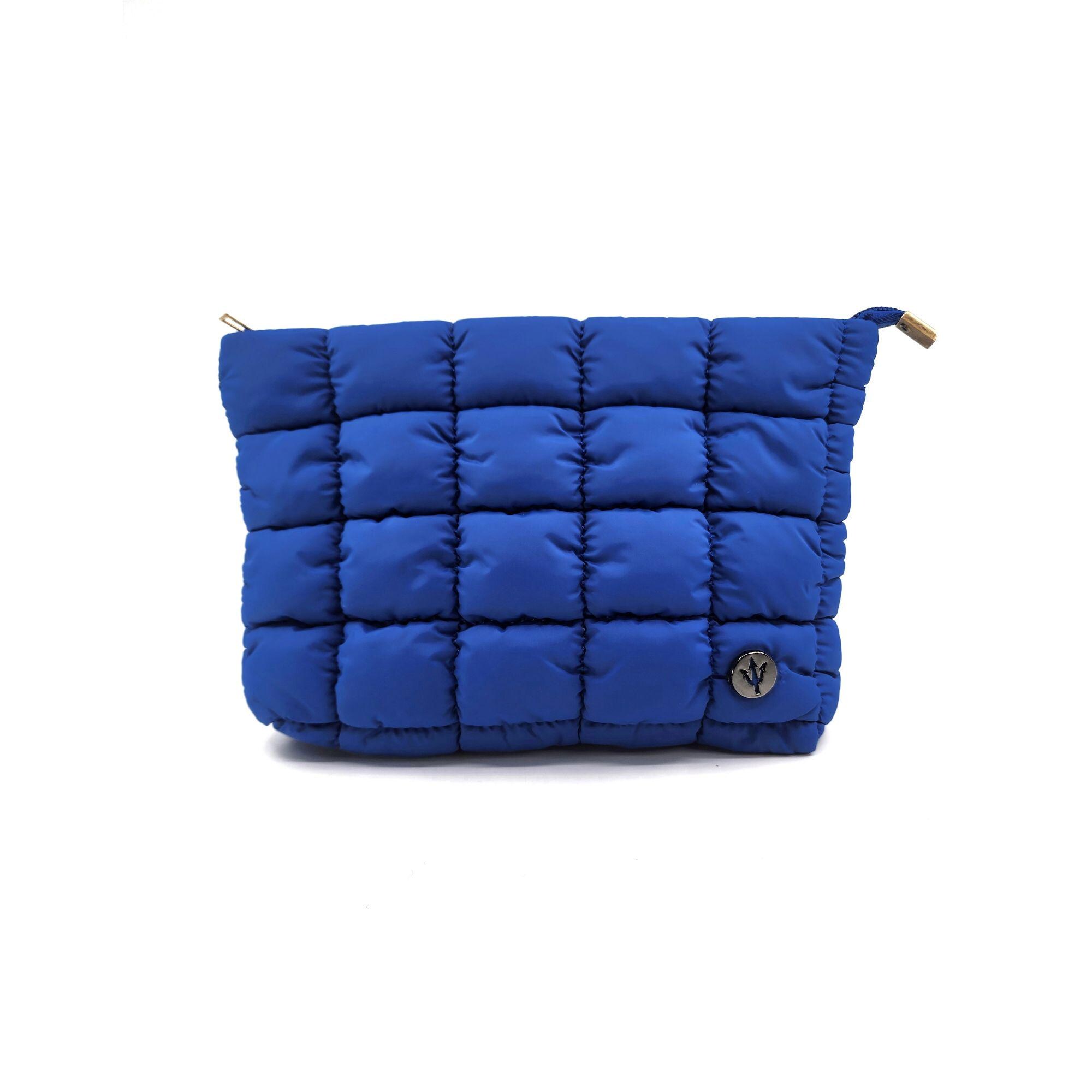 Women's Quilted Puffer Makeup Bag Cosmetic Travel Pouch - Etsy