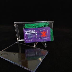 Cyberpunk 2077 Trauma Team Platinum Card | Acrylic Holder & Stand ...