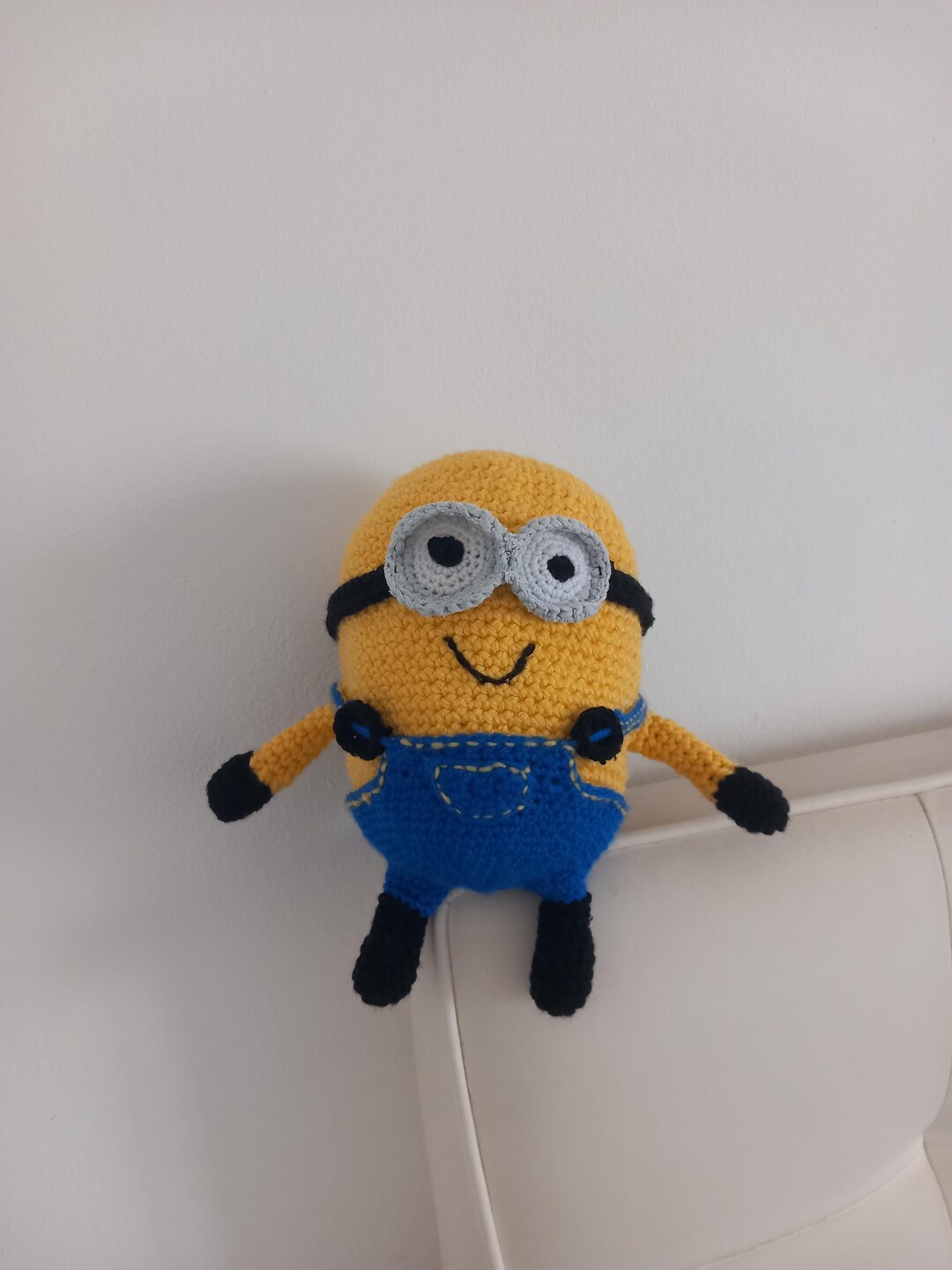 Handmade Crochet Bob Minion - Cute Plush Minion Toy - Unique Stuffed ...
