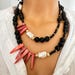 Black Onix Necklace - Etsy