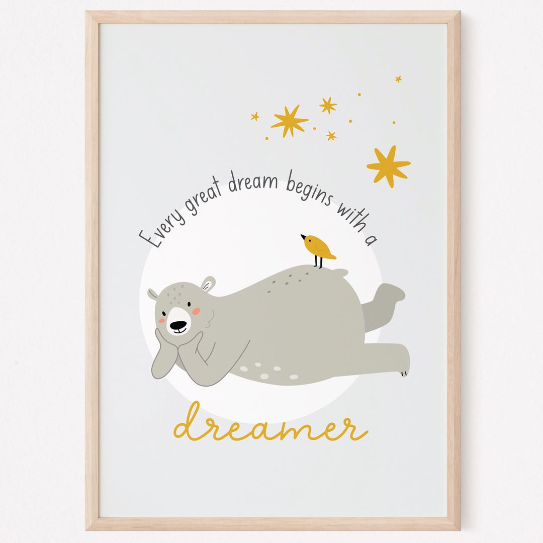 Kids Printable Poster, Kids Bedroom Decor, Wall Art, Playroom Poster ...