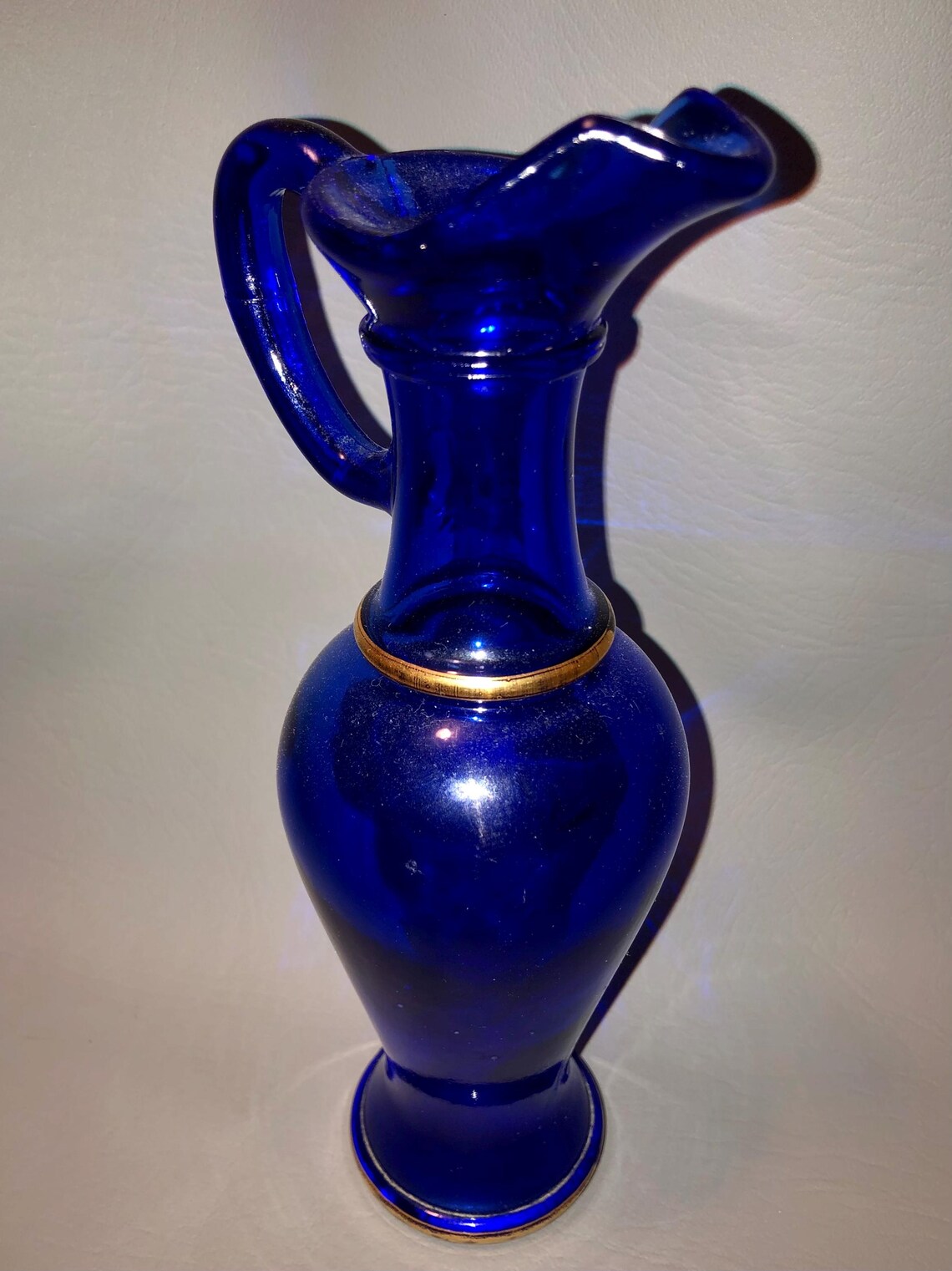 Avon Skin so Soft Cobalt Decanter Bottle - Etsy
