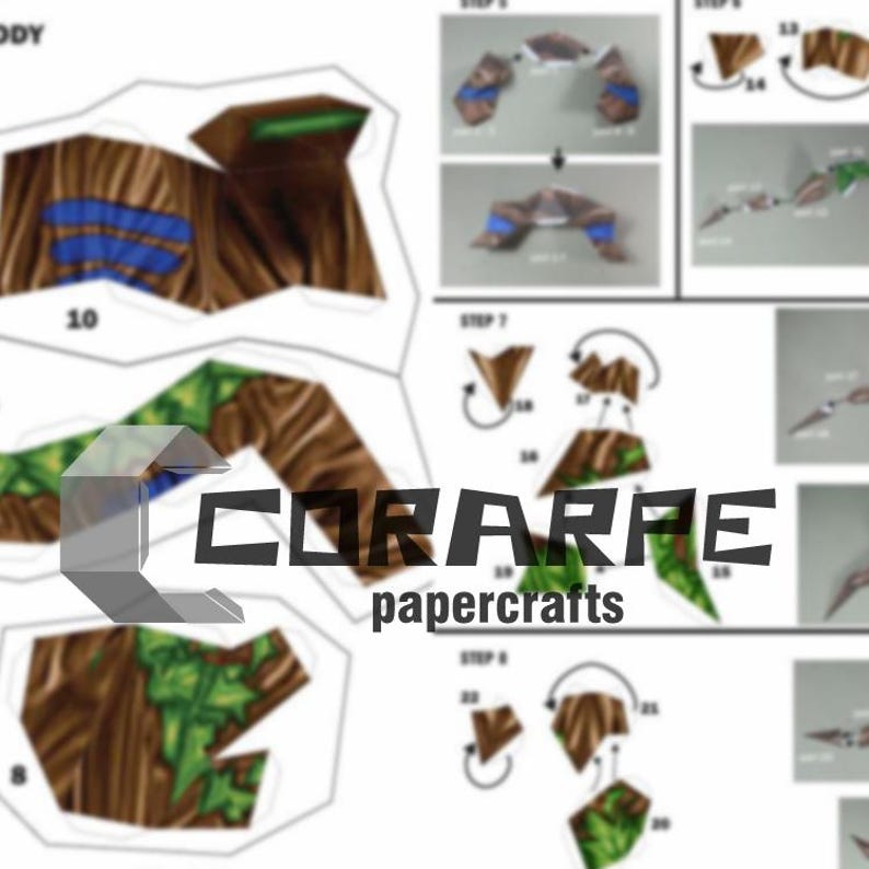 Papercraft Warcraft 3 Treant - Etsy