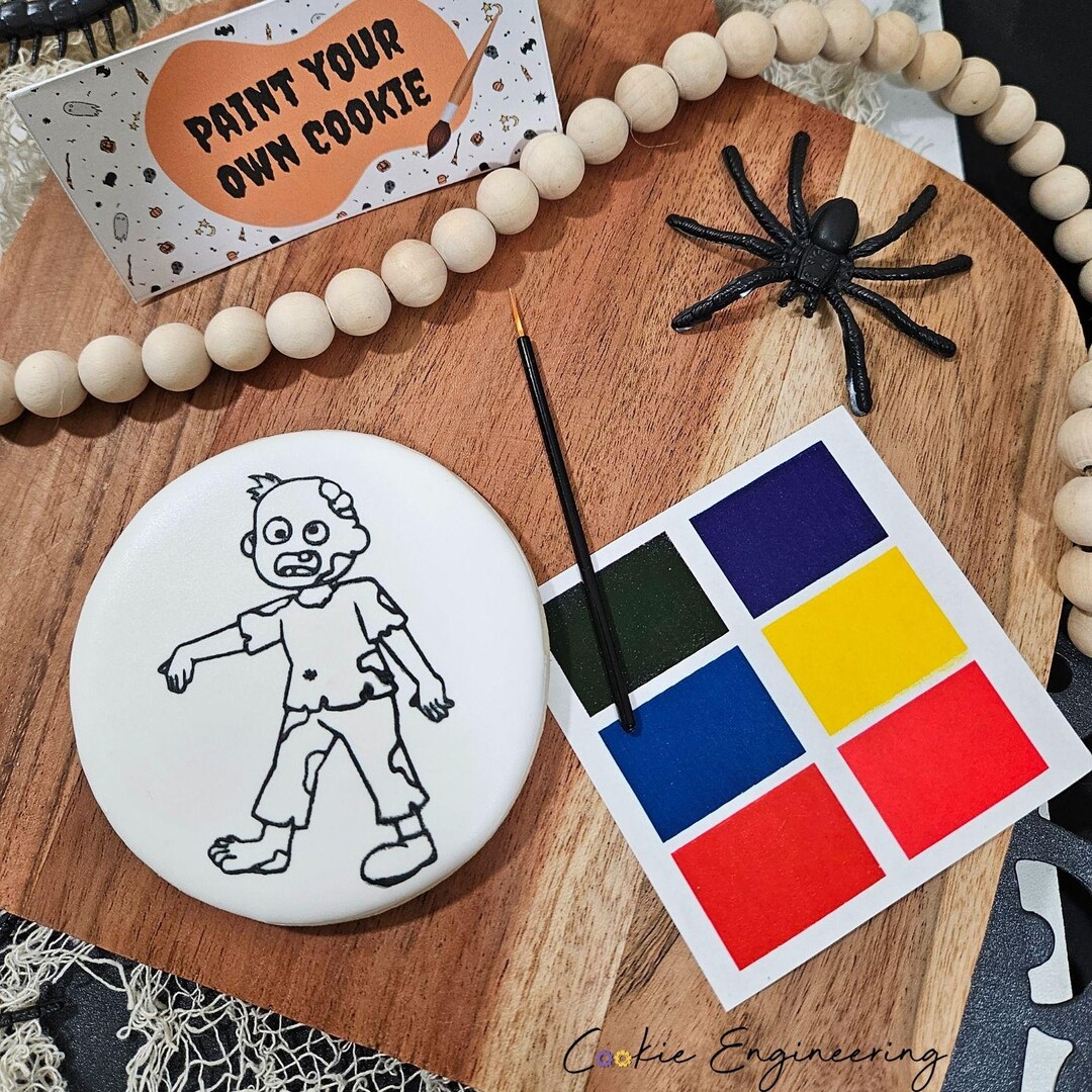Halloween Paint Your Own Cookie Silkscreen Stencil, PYOC, Silkscreen ...