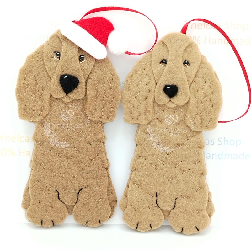 Felt Cocker Spaniel - Etsy