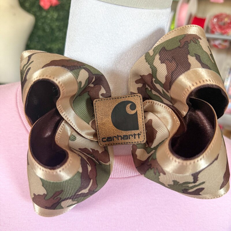 Camouflage Hair Bow - Etsy