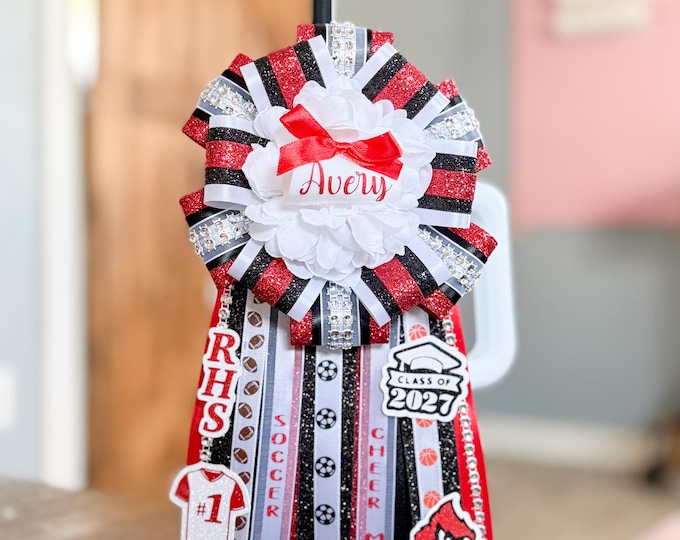 Mini Mum, Homecoming Mum for Stanley or Tumbler, HOCO Mums, Spirit Week ...