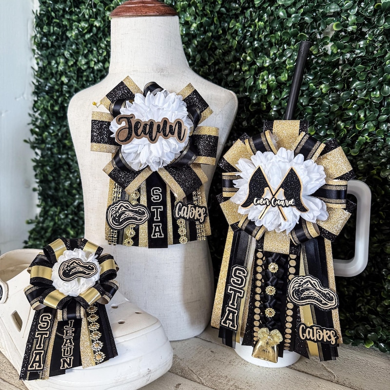 Homecoming Cup Mums - Etsy