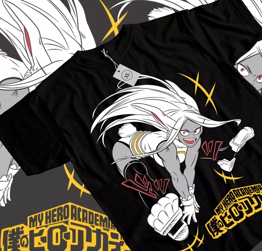 Rabbit Hero Mirko T-shirt Rumi Usagiyama Miruko Bnha Mha My Hero ...