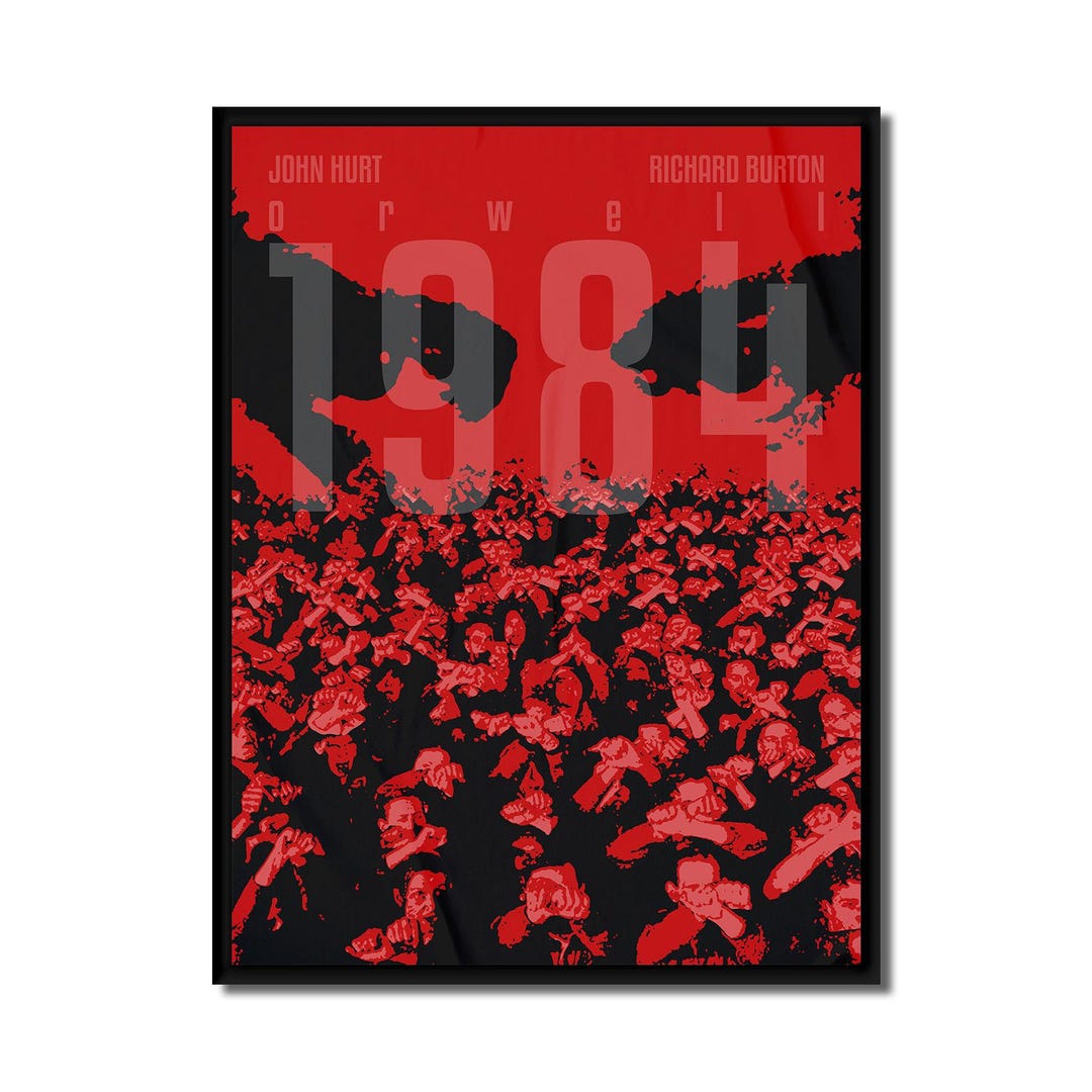 Orwell 1984 Movie Poster - Etsy