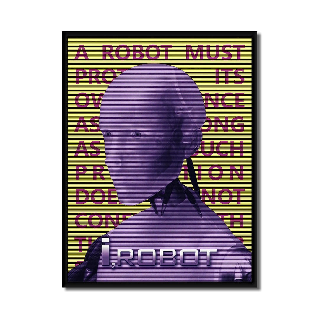 I, Robot Movie Poster - Etsy