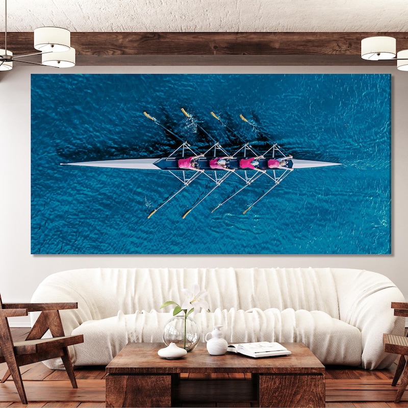 Rowing Art - Etsy