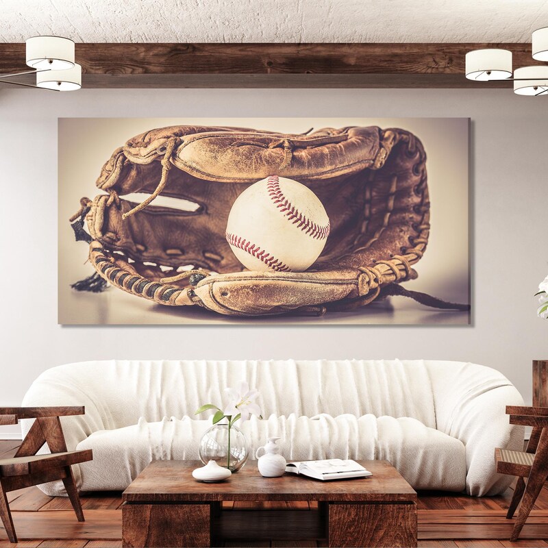 Baseball Art Print - Etsy