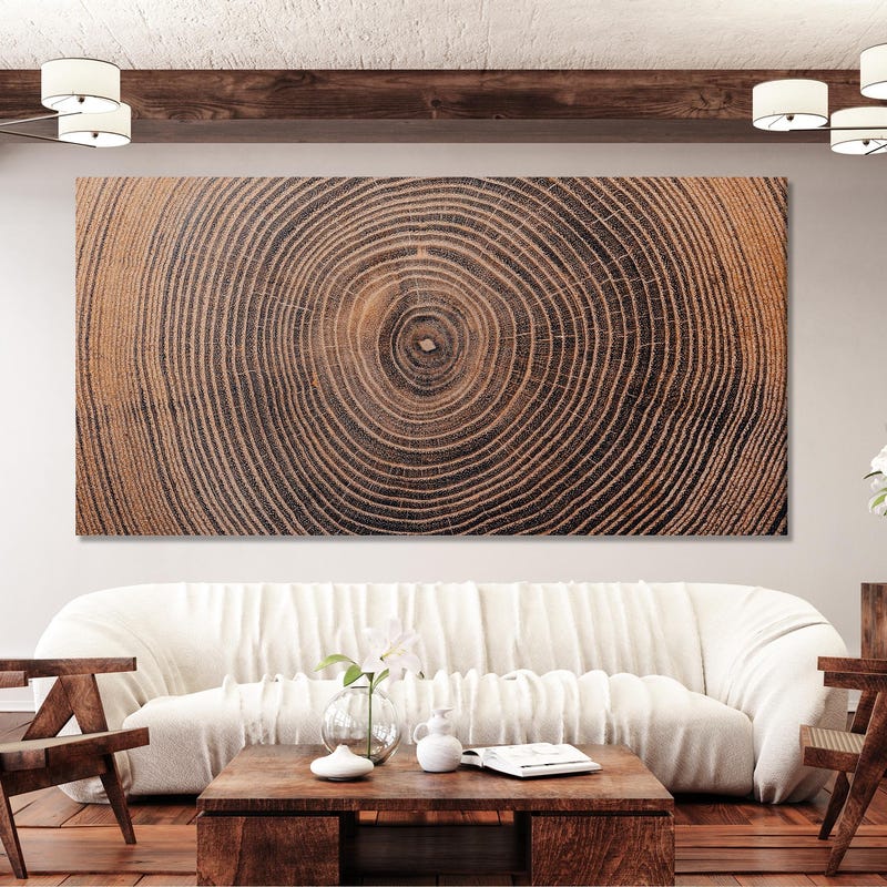 Tree Ring Wall Art - Etsy