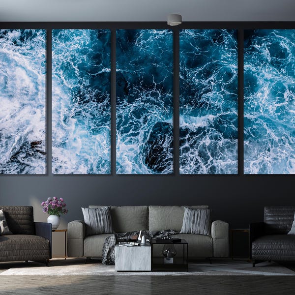 Large Ocean Print - Etsy